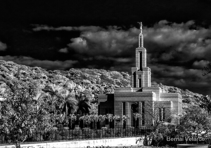 "Mormon Temple in Panama" by Bernai Velarde | Redbubble