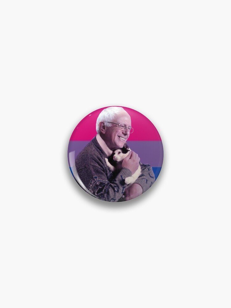 "bernie sanders bisexual pride flag " Pin by zestyanna | Redbubble