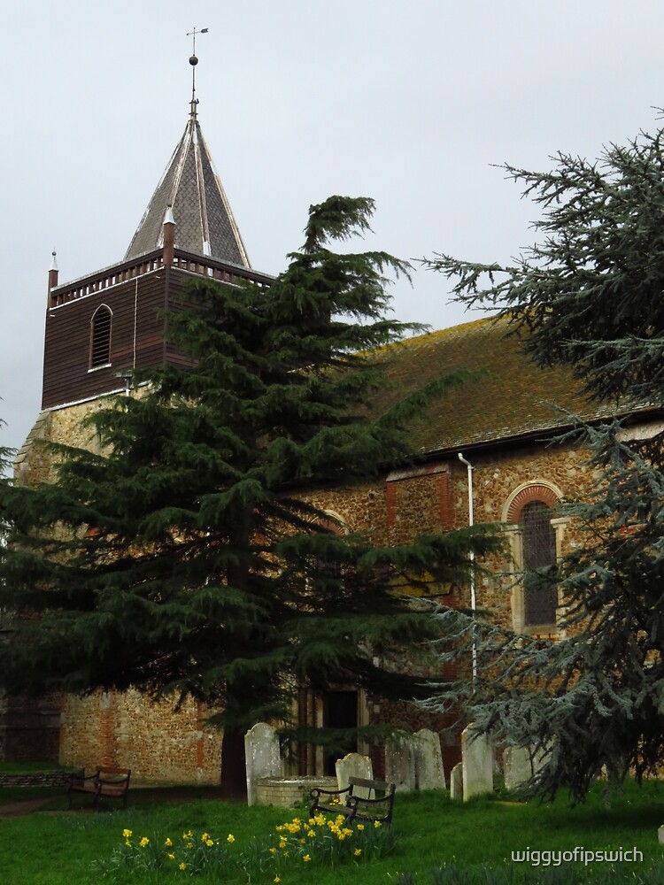 "St John's Church, Great Clacton, Essex" by wiggyofipswich | Redbubble