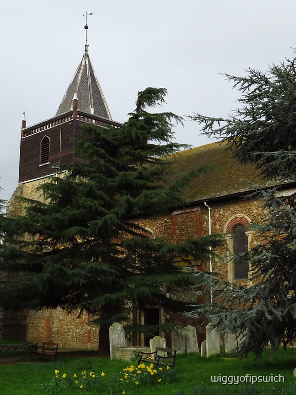 "St John's Church, Great Clacton, Essex" by wiggyofipswich | Redbubble
