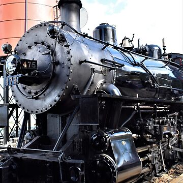 "475 Steam Engine" Sticker for Sale by searchlight | Redbubble