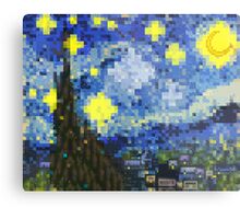 "8-bit Starry Night" by brotherbrain | Redbubble