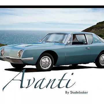 "1963 Avanti by Studebaker" Poster for Sale by DaveKoontz | Redbubble