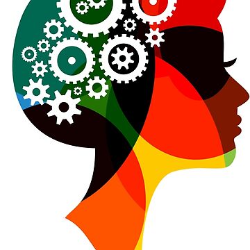 "women " Sticker for Sale by MITUL SAVANI | Redbubble