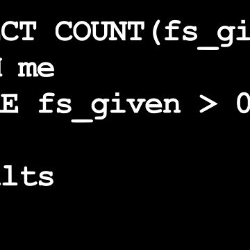 "Funny SQL Programming Joke Developer" Essential T-Shirt for Sale by ...