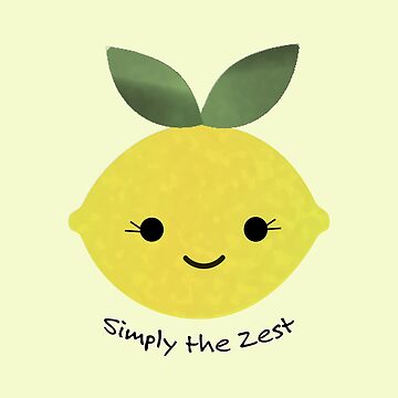 "Simply the Zest Cute Kawaii Lemon" Greeting Card for Sale by Eggtooth ...
