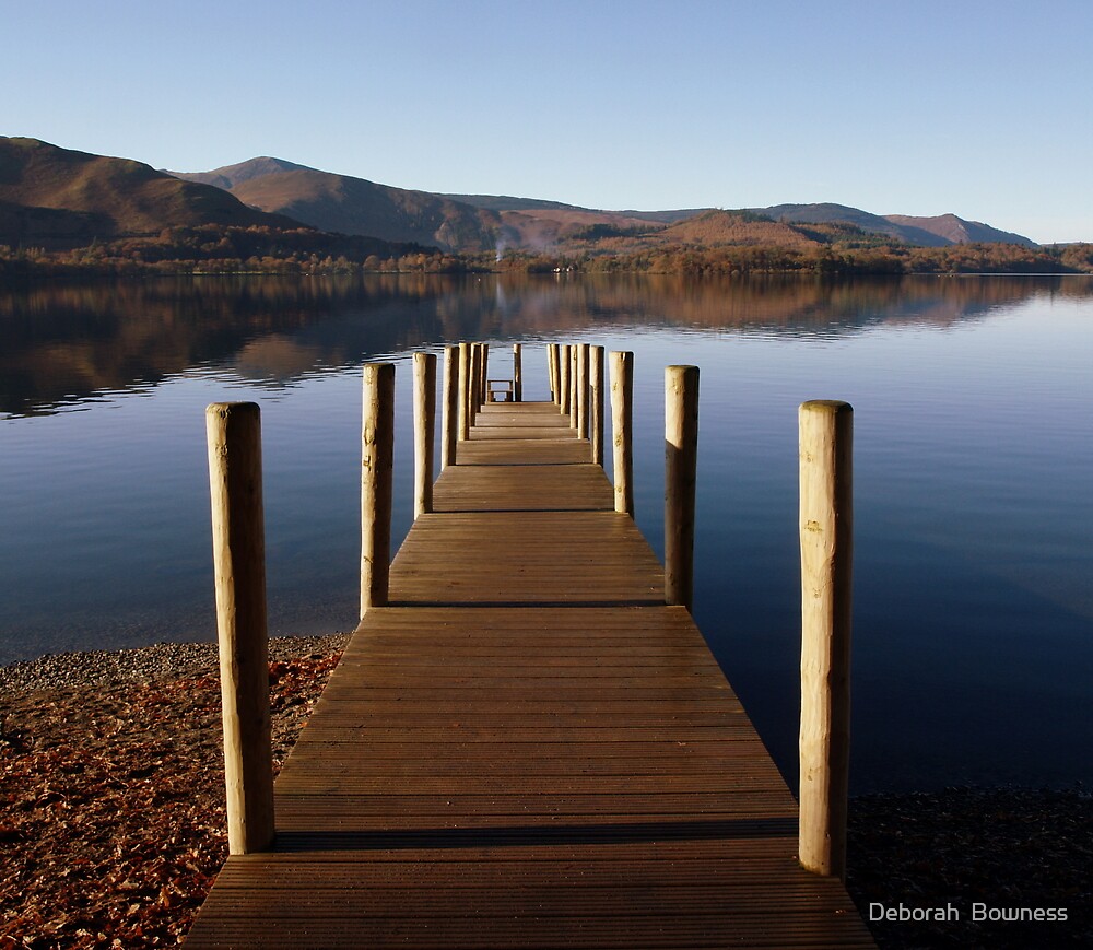 "Jetty At Borrowdale" by Deborah Bowness | Redbubble