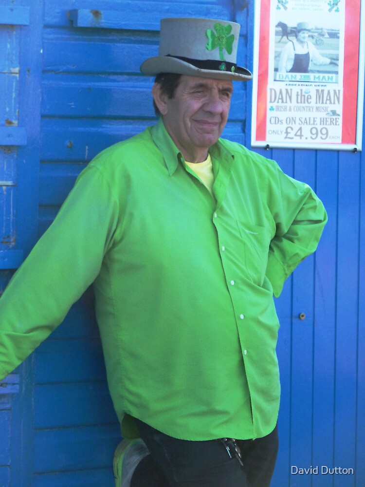 "Dan the Man. Llandudno, Wales." by David Dutton | Redbubble