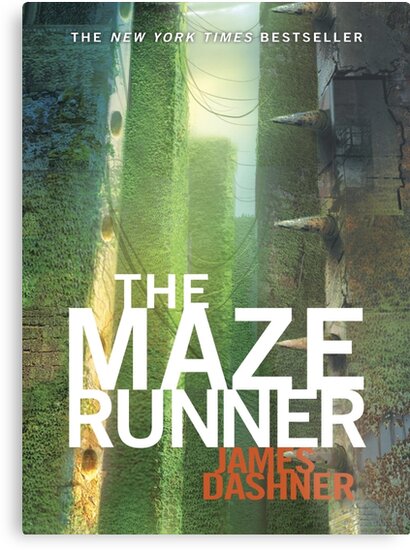 "The Maze Runner Book Cover 2" Metal Print by A5-TheGlue | Redbubble