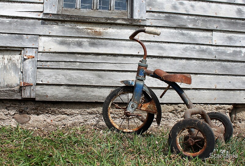 "Rusty Trike" by Starsania | Redbubble