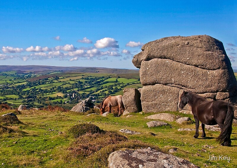 "Bell Tor Dartmoor UK" by Jim Key | Redbubble