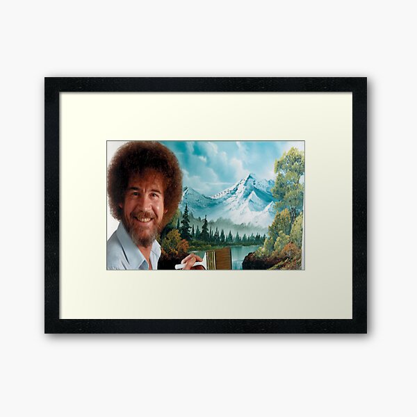 Bob Ross Framed Prints | Redbubble