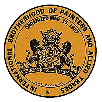 "Union Painters - Classic Logo " Poster for Sale by unionpride | Redbubble