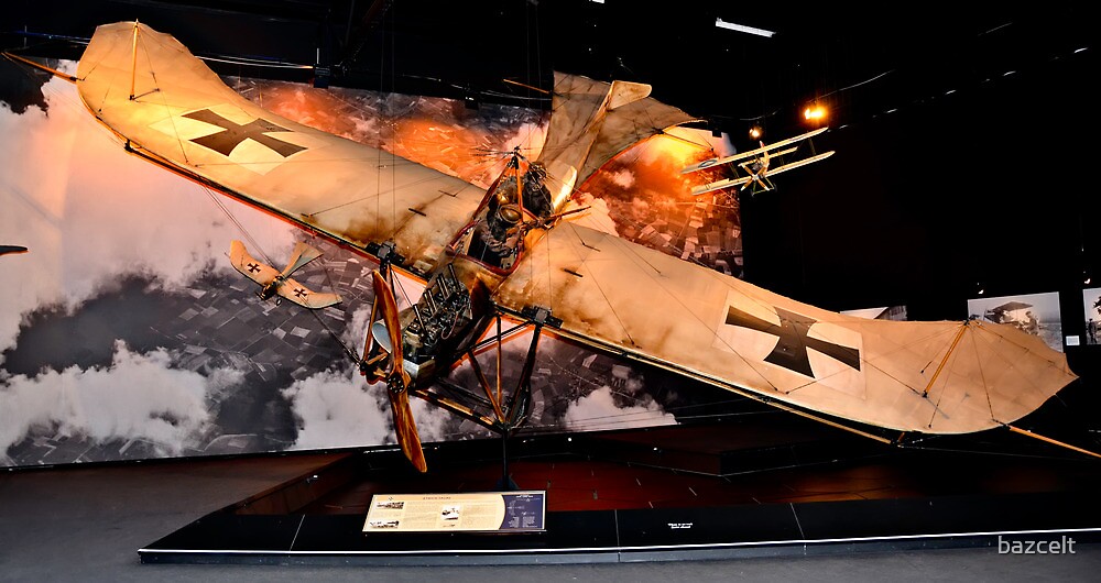 "Etrich Taube, WW1, Diorama" by bazcelt | Redbubble