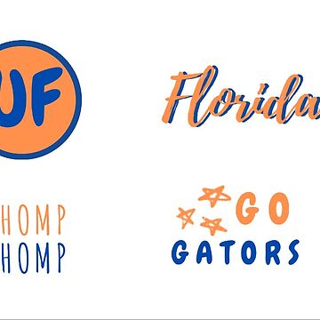 "UF Sticker 4 Pack" Sticker for Sale by sofser4909 | Redbubble