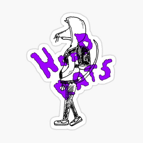 Hood Rat Stickers | Redbubble