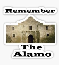 Alamo Stickers | Redbubble