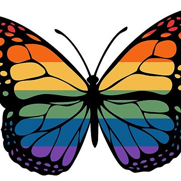 "Pride Butterfly" Kids T-Shirt for Sale by fearcity | Redbubble