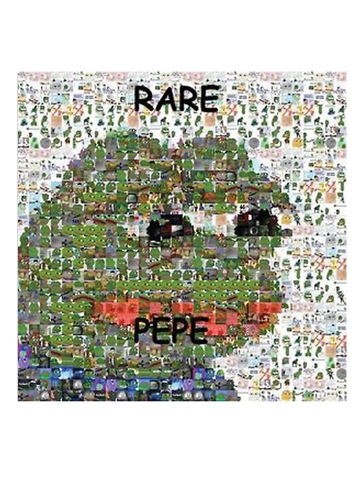 "Rare Pepe - Frog Meme Compilation" by jetblackraskol | Redbubble