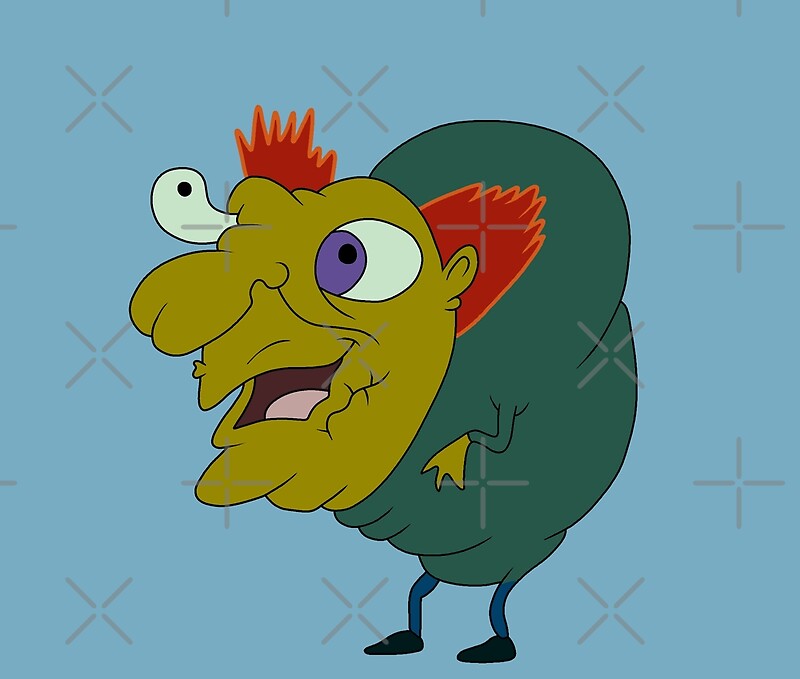 "Hunchback - Courage the Cowardly Dog " by ValentinaHramov | Redbubble