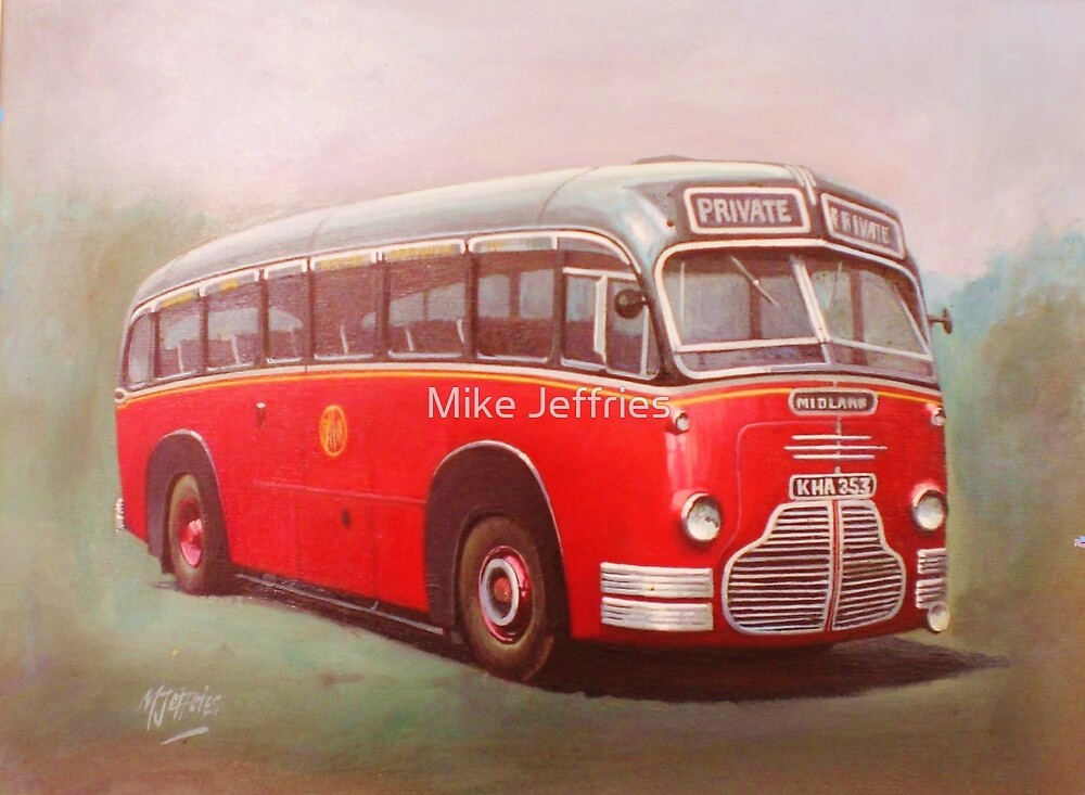 "Midland Red C1" by Mike Jeffries | Redbubble