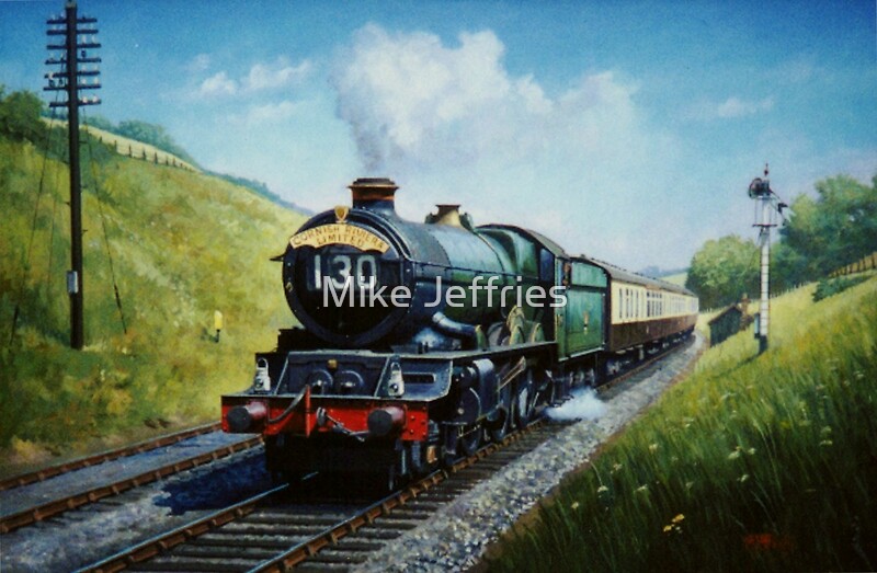 "Cornish Riviera express" by Mike Jeffries | Redbubble