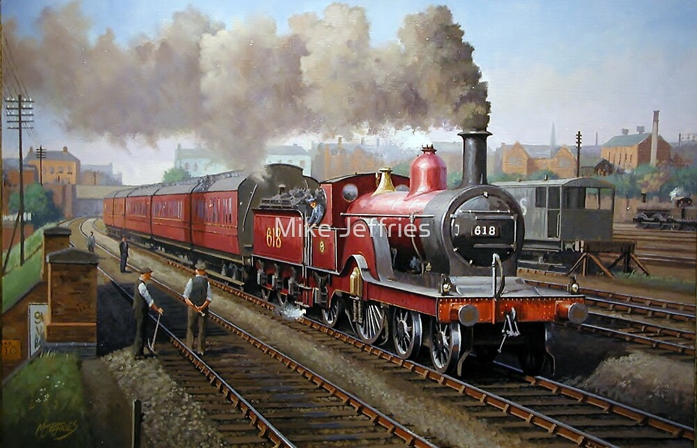 "Midland Railway Single 1896" by Mike Jeffries | Redbubble