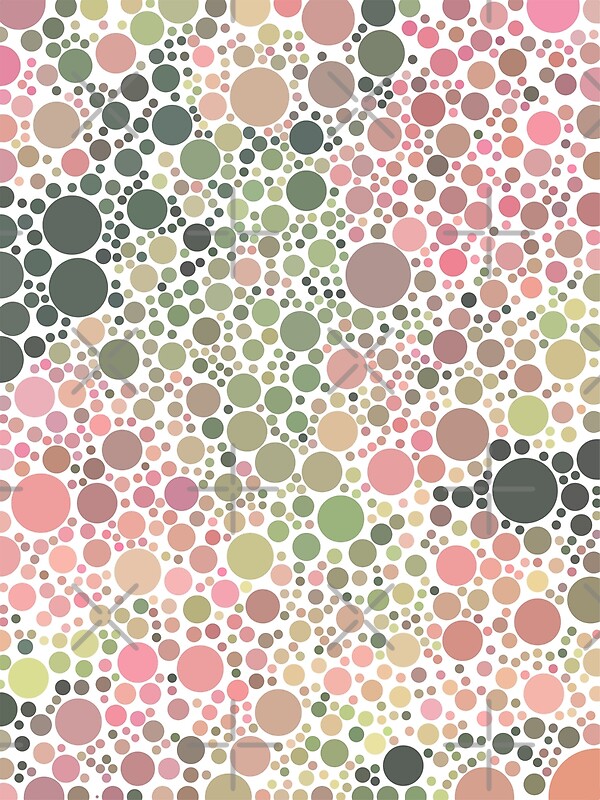 "Earth Tone Polka Dots Pastel Pattern" by patternsoup | Redbubble