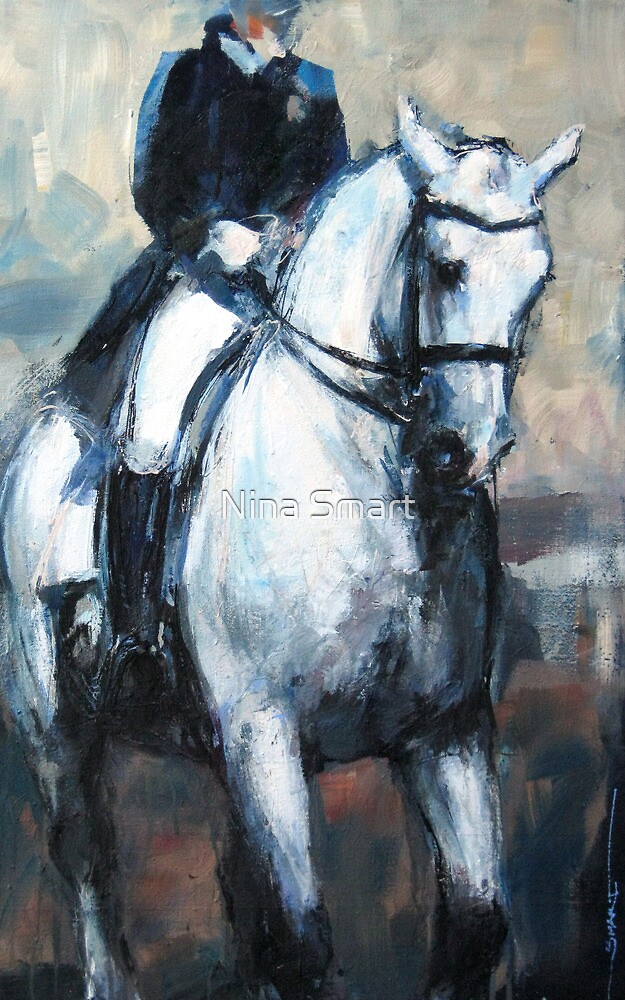 "Dressage No.5 - in motion" by Nina Smart | Redbubble