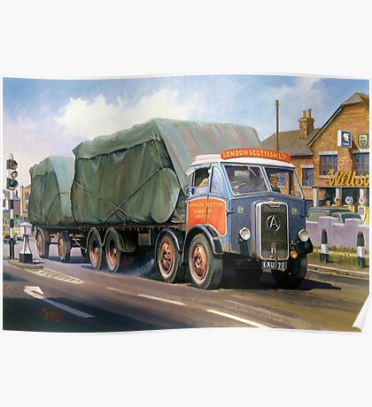 Lorry Posters | Redbubble