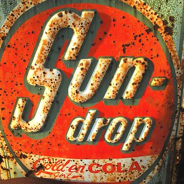 "" Sun Drop Cola Sign "" Poster for Sale by waddleudo | Redbubble