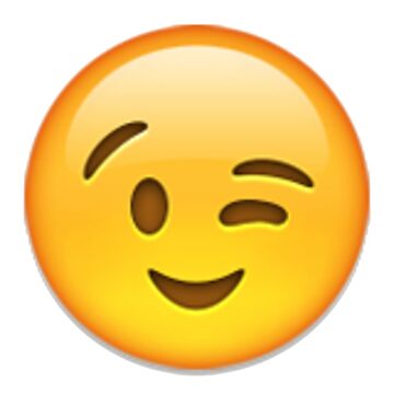 "Emoji Winky Face " Zipper Pouch for Sale by Nicolas12191 | Redbubble