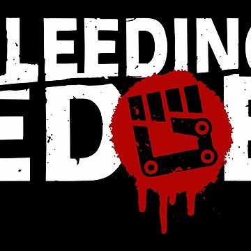 "Bleeding Edge logo" Greeting Card for Sale by Tylernotcreator | Redbubble