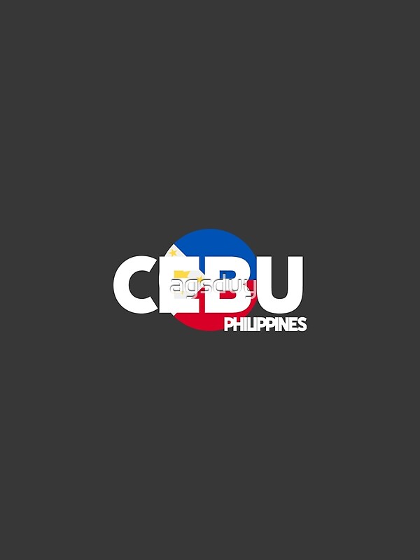 "Cebu - Philippines including Red / Blue / White Star Circle Background ...