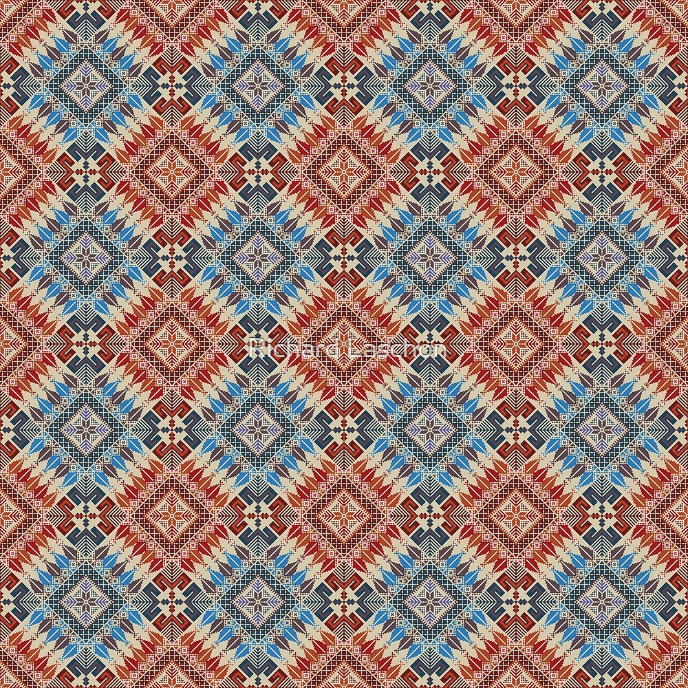 "Tatreez pattern" by Richard Laschon | Redbubble