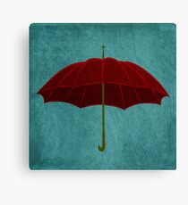 Red Umbrella Canvas Prints | Redbubble