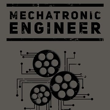 "Mechatronic Engineer " Sticker for Sale by GR-ART | Redbubble