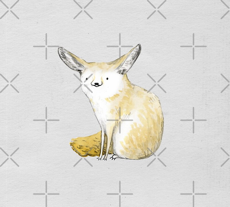 "Fennec Fox" by Sophie Corrigan | Redbubble