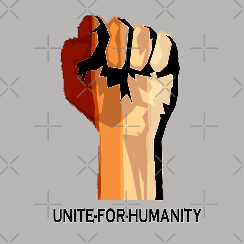 ""Unite For Humanity"" by Marilyn Rose Boutique | Redbubble