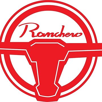 "Classic Ranchero" Sticker for Sale by ElGalloNegro | Redbubble