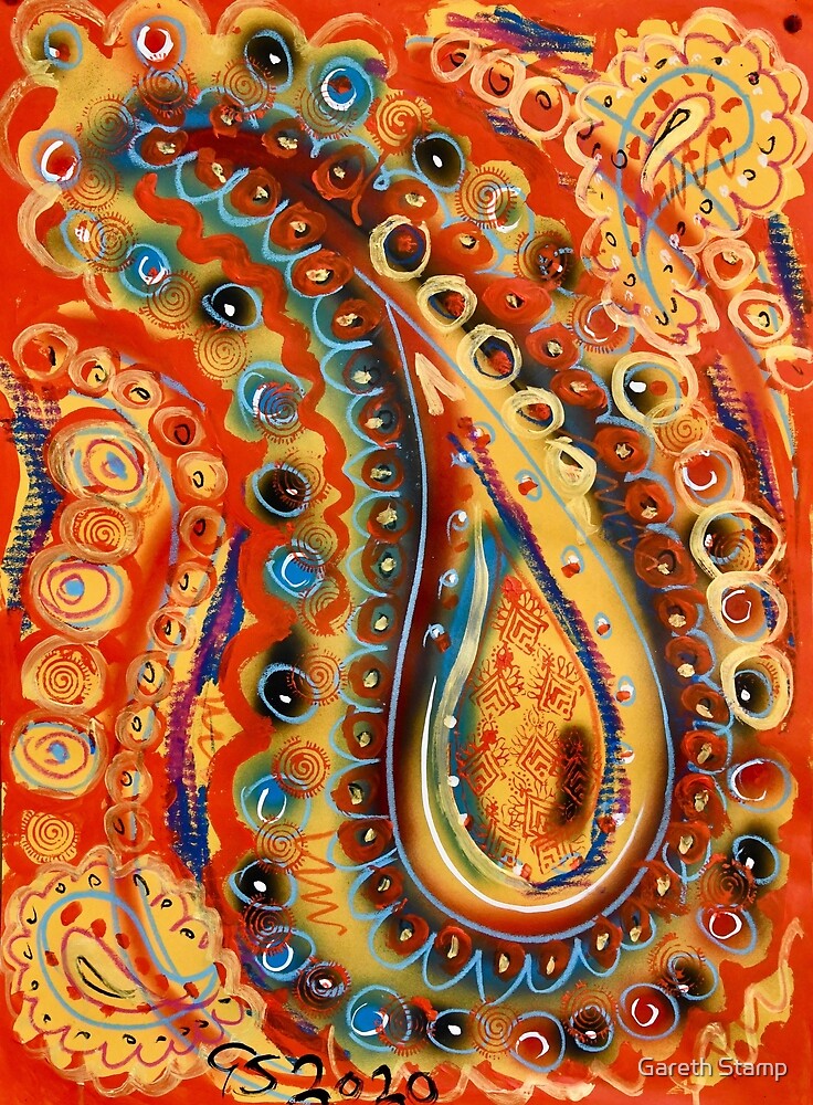 "India in Gold " by Gareth Stamp | Redbubble