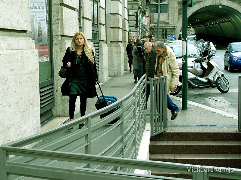 ""Am I Being Followed..."" by Michael J Armijo | Redbubble