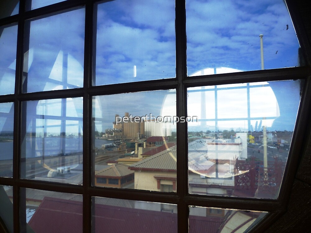 "4 Round windows Port Pirie museum" by peterthompson | Redbubble