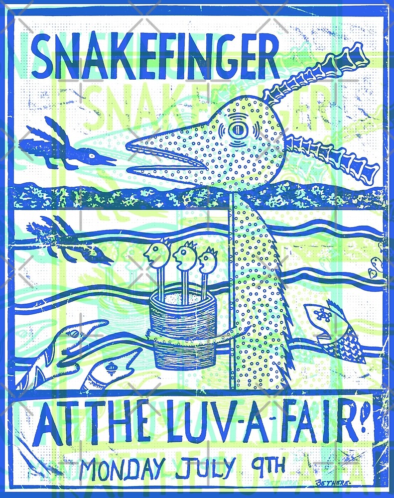 "Snakefinger" by rcmarble | Redbubble