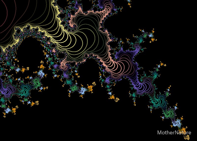 "Cosmic Storm Fractal" by MotherNature | Redbubble