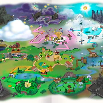 "Toontown Map" Greeting Card for Sale by Rccola55 | Redbubble