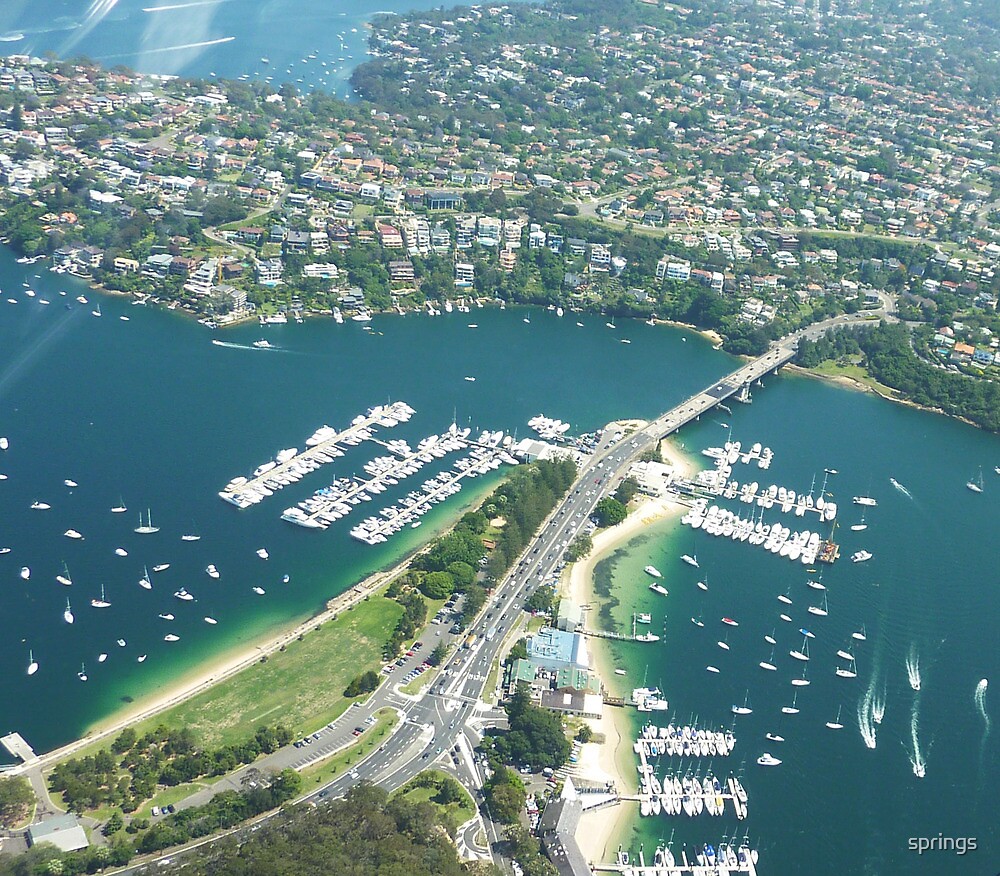 "The Spit Bridge Sydney" by springs | Redbubble