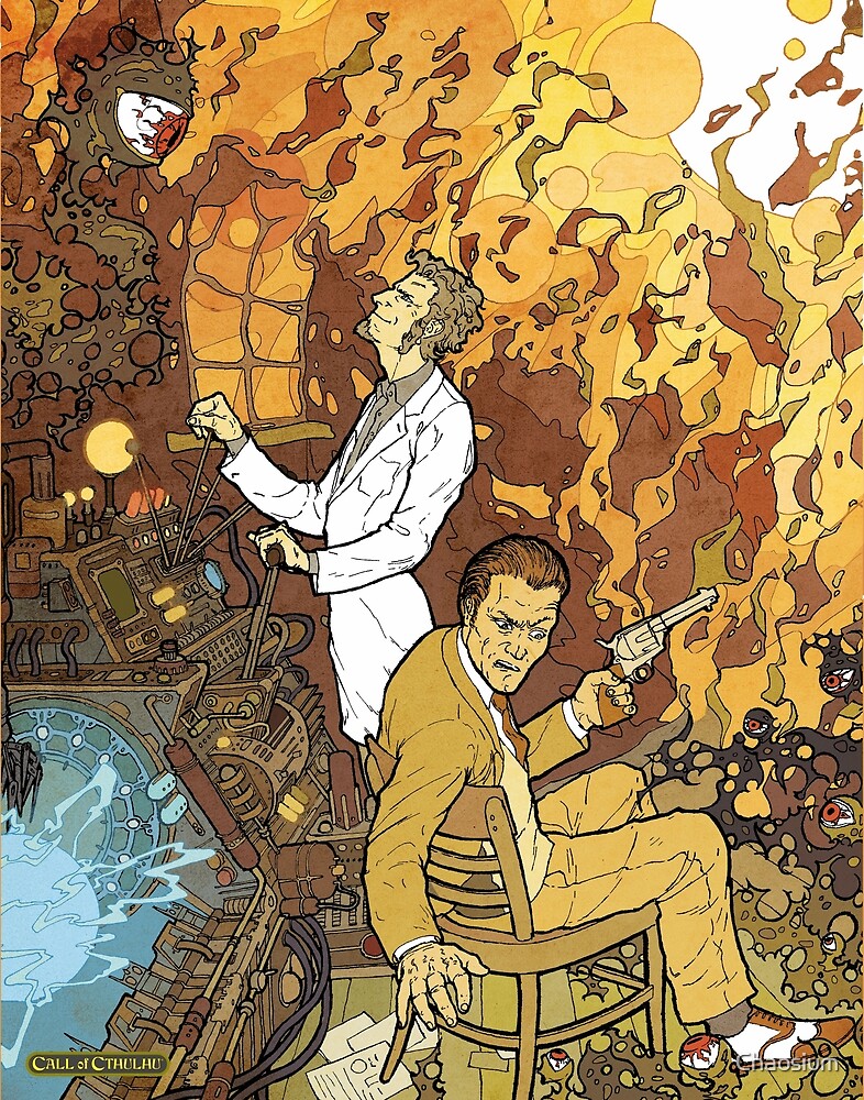 "From Beyond - Art by Andrey Fetisov" by Chaosium | Redbubble