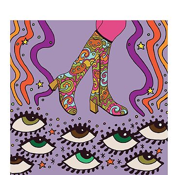 "Look and Go-Go" Sticker for Sale by mojovalley | Redbubble