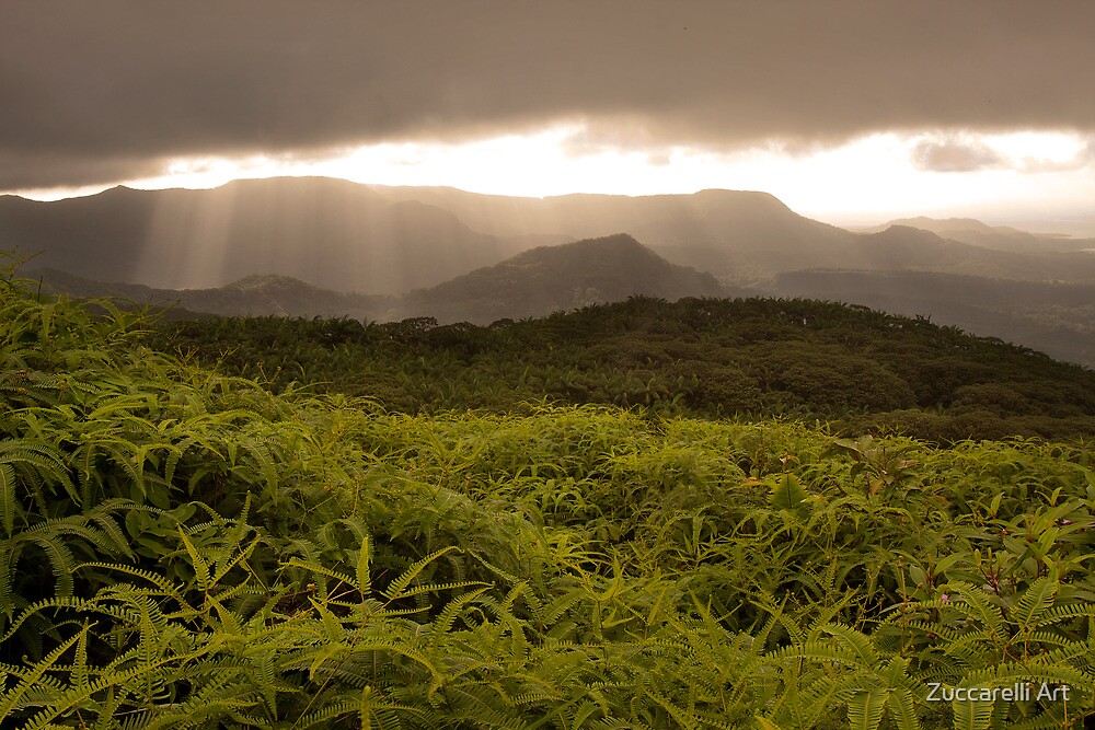 "Mt. Kupwuriso Vista - Pohnpei Island, Micronesia" by Alex Zuccarelli ...